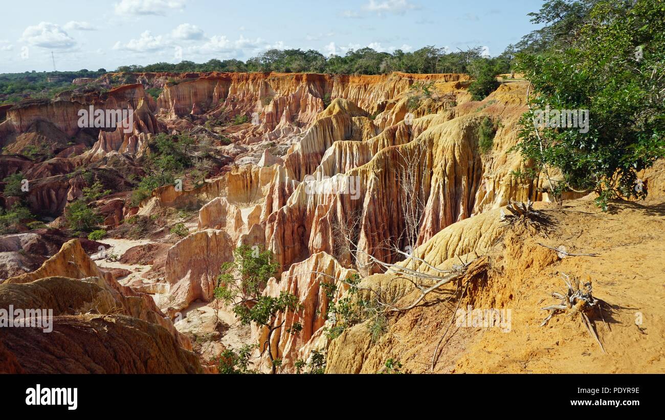 Hells Kitchen Canyon of Marafa in Keyna Stock Photo - Alamy