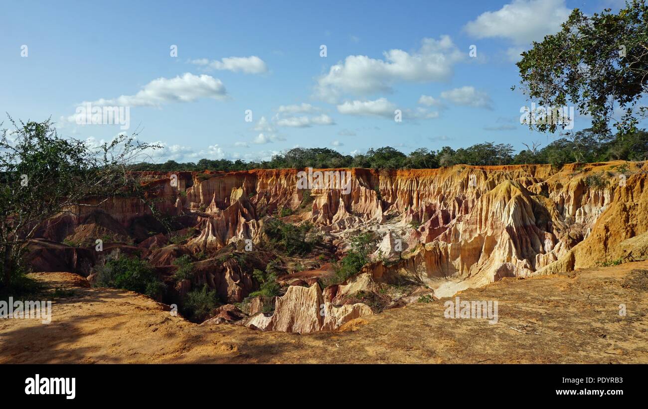 Hells Kitchen Canyon of Marafa in Keyna Stock Photo - Alamy
