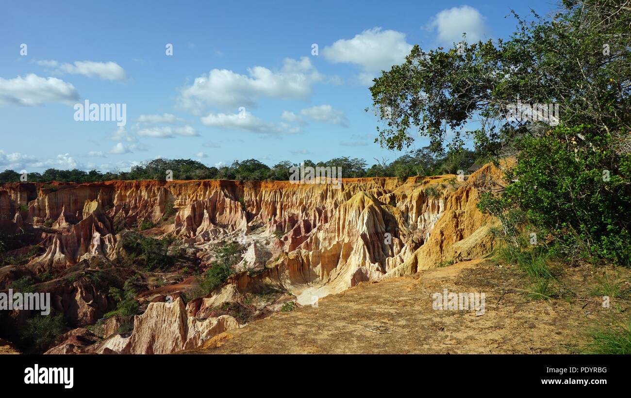 Hells Kitchen Canyon of Marafa in Keyna Stock Photo - Alamy