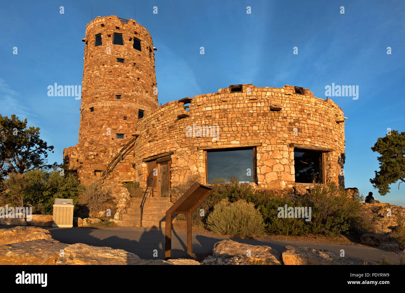 Desert view tower hi-res stock photography and images - Alamy
