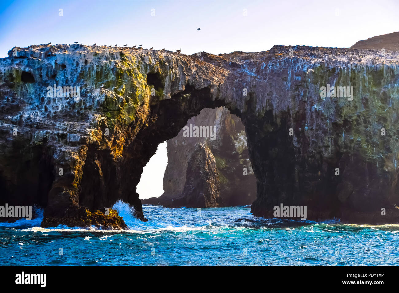 Arch Rock, Anacapa Island, Channel Islands National Park off the coast ...