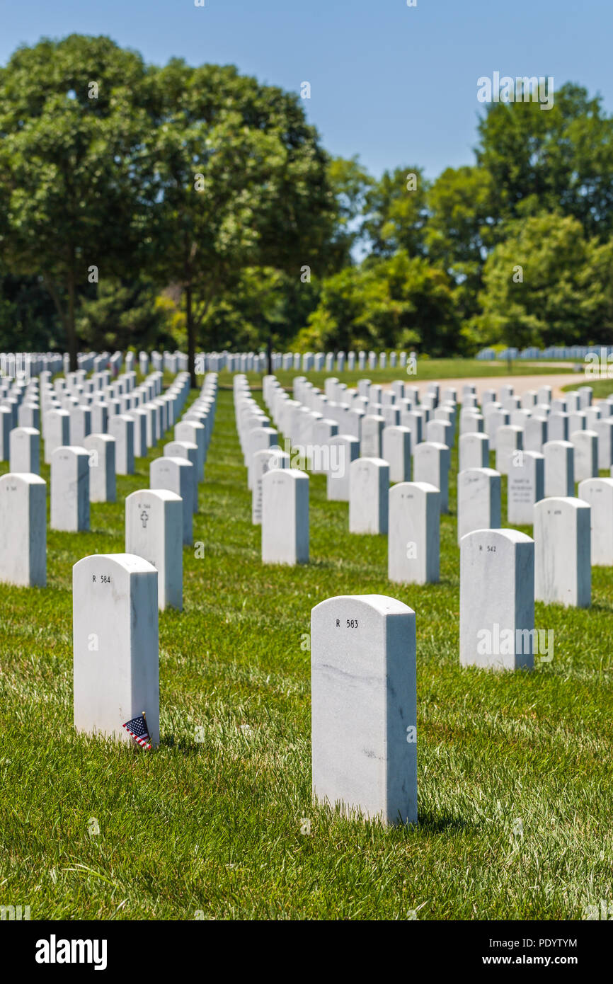Camp butler national cemetery hi-res stock photography and images - Alamy