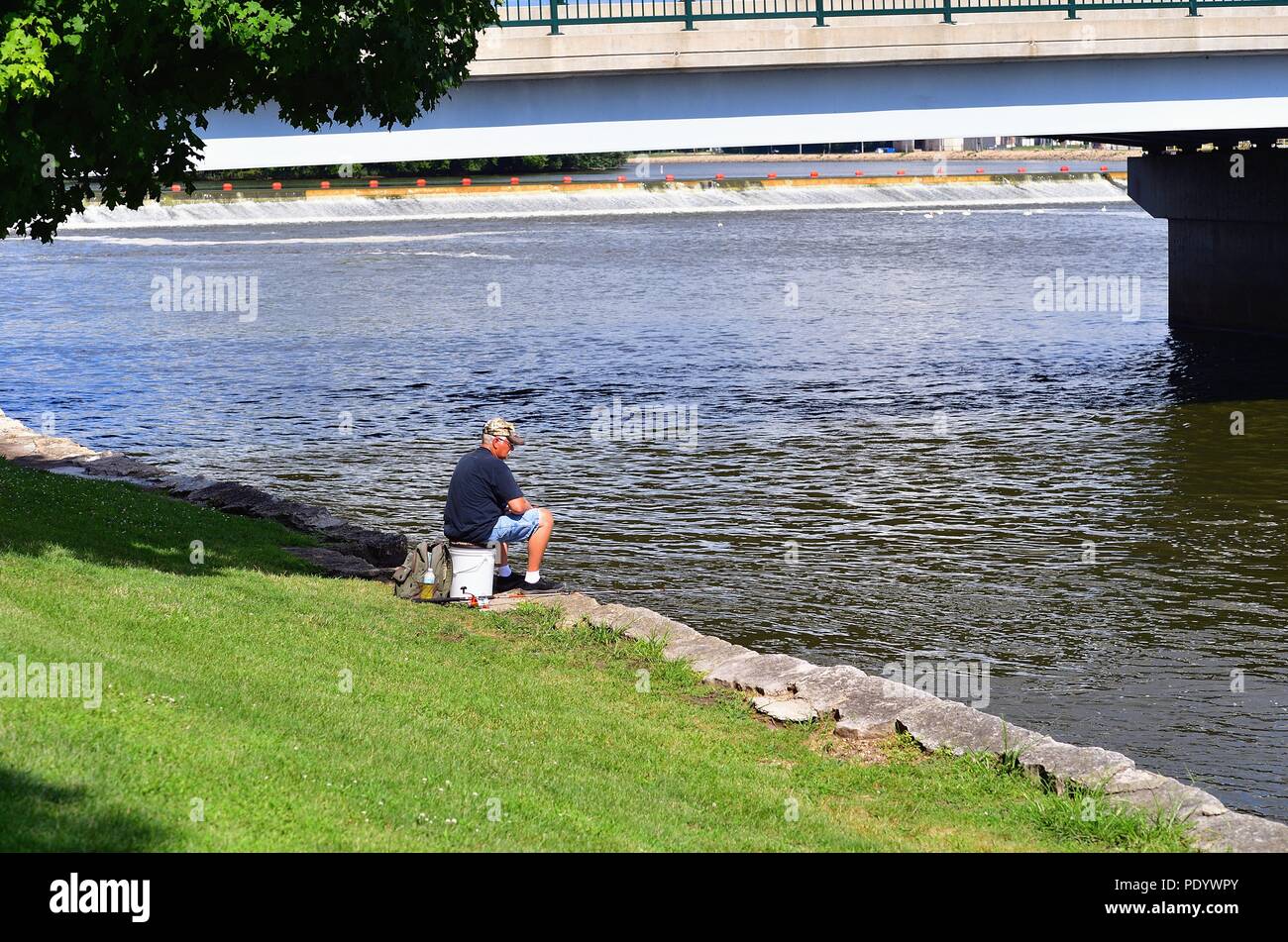 Recreational fisherman hi-res stock photography and images - Alamy
