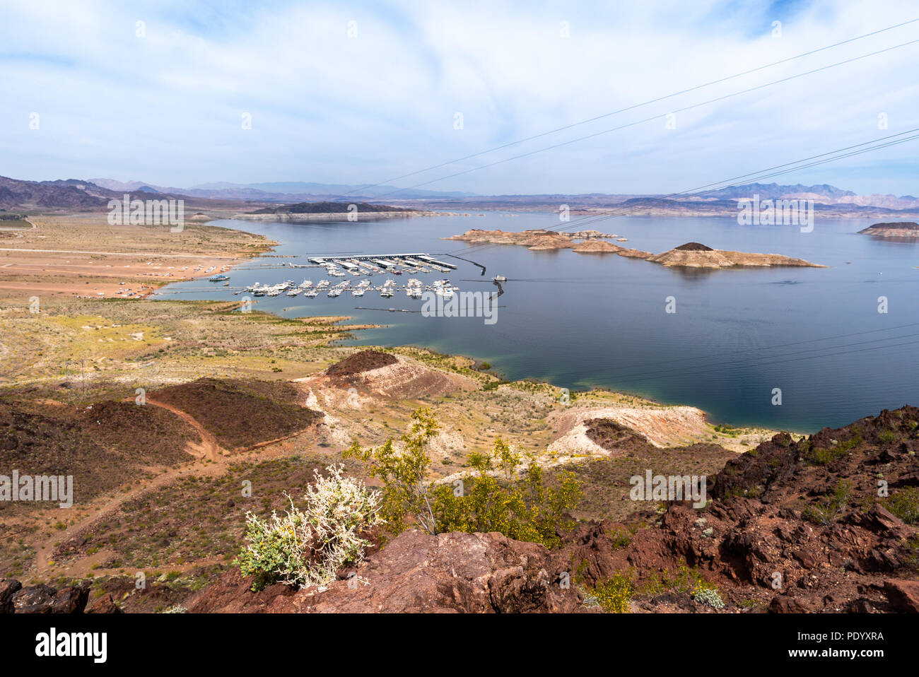 Lake Mead Recreation Area in Nevada and Arizona USA Stock Photo - Alamy
