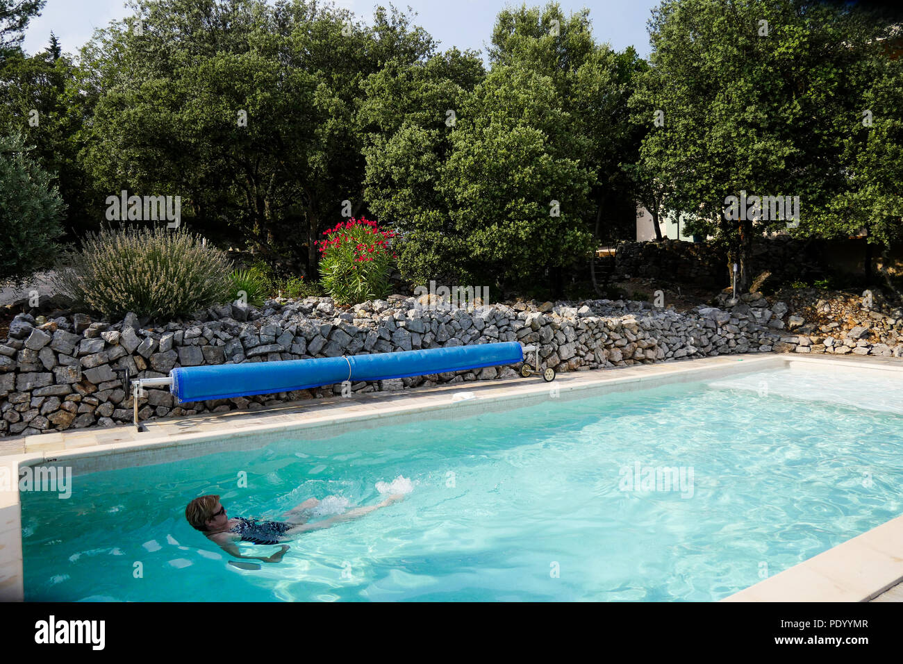 Private swimming pool france hi-res stock photography and images - Alamy