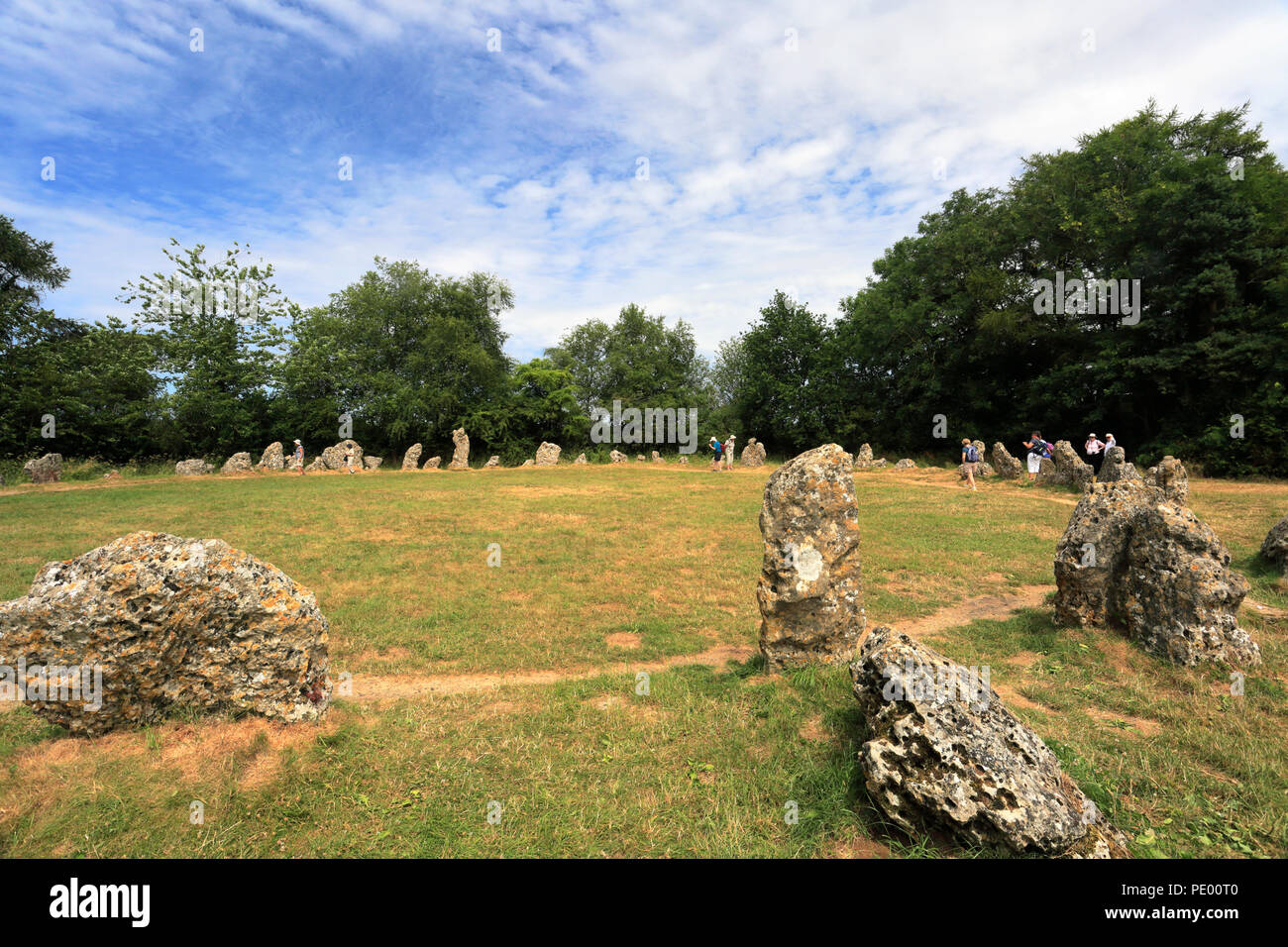 Walkers at the rollrights hi-res stock photography and images - Alamy