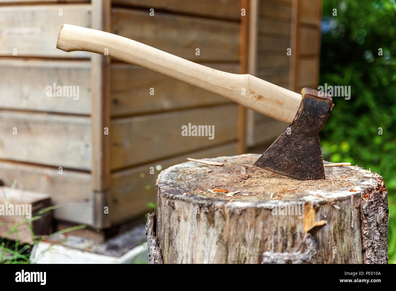 Illustration deforestation tree stump hi-res stock photography and ...