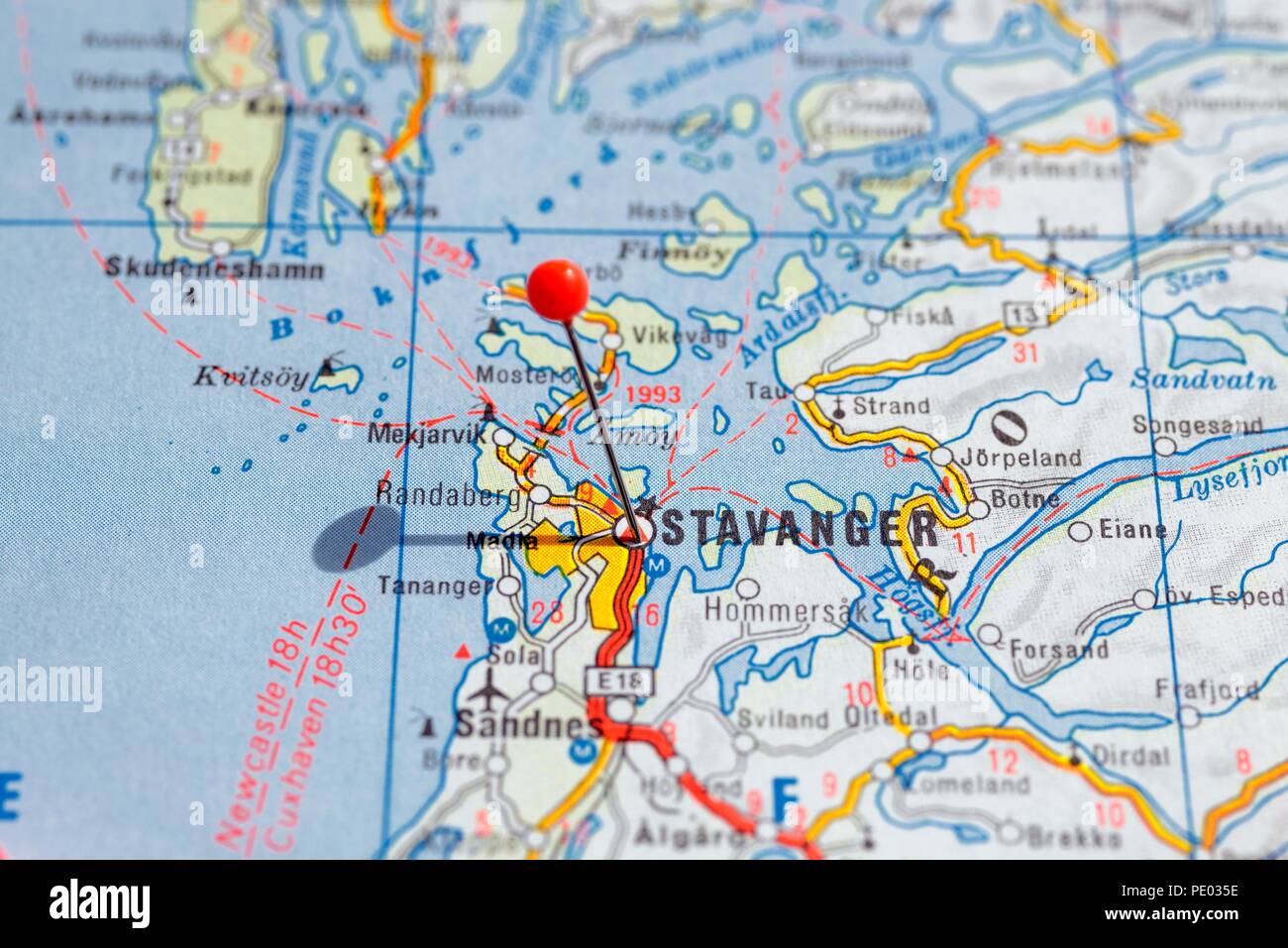 Map stockholm capital city sweden hi-res stock photography and images ...