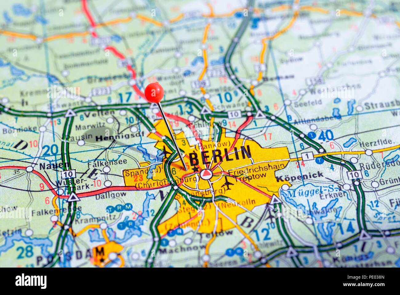 Stockholm Germany Map