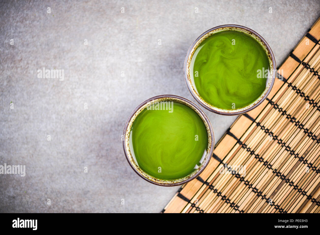 Tea ceremony, table top view Stock Photo - Alamy