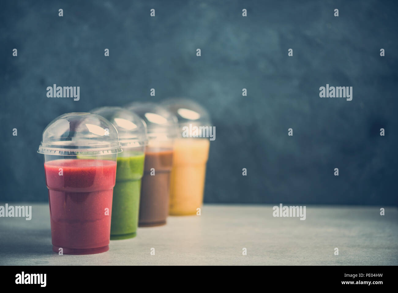 Selection colorful detox berry hi-res stock photography and images - Alamy