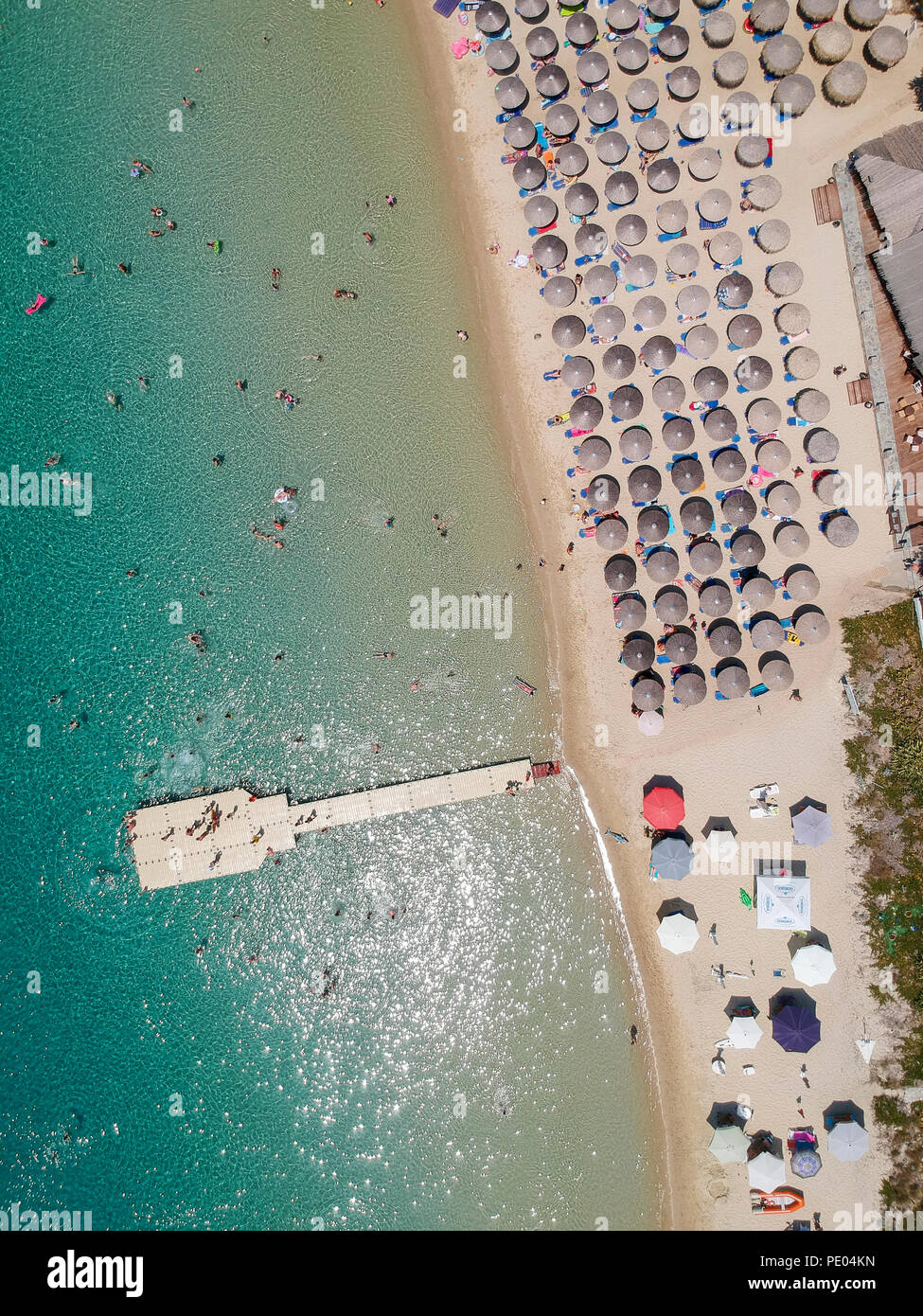 Ammouliani island greece scenic aerial hi-res stock photography and ...