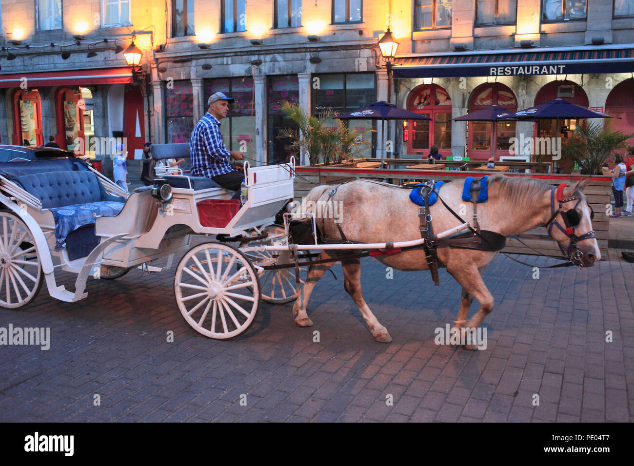 Montreal horse carriage hi-res stock photography and images - Alamy