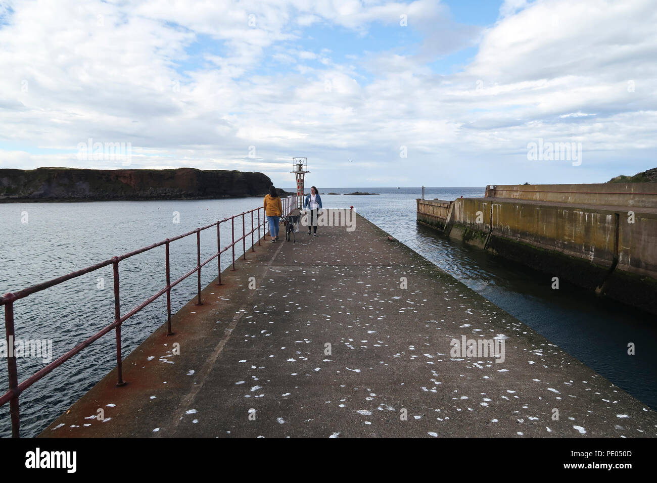Eyemouth harbour Scotland Stock Photo - Alamy