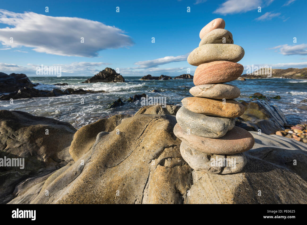 Stone pile scotland hi-res stock photography and images - Alamy