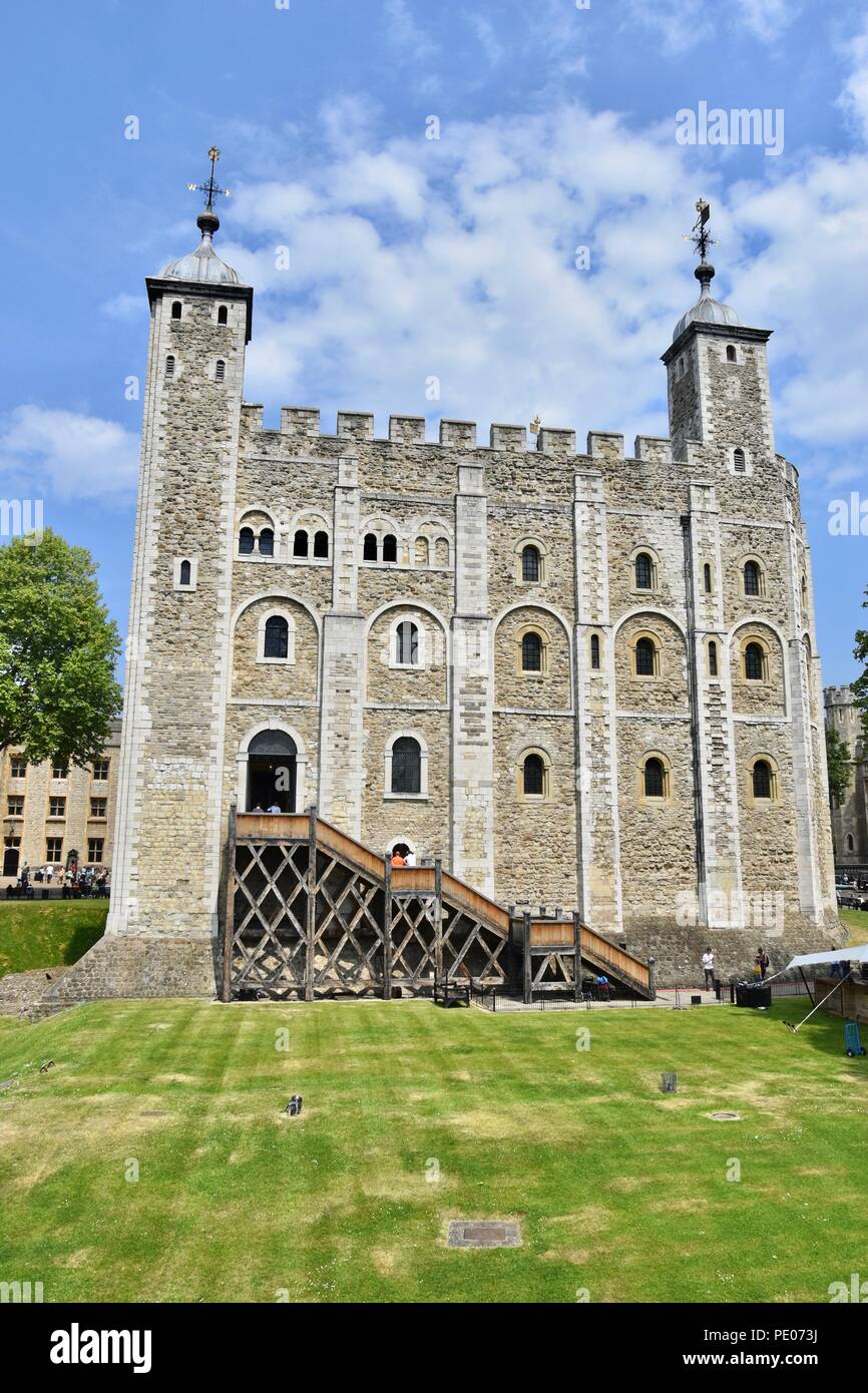 The iconic and infamous Tower of London, City of London, London, UK ...