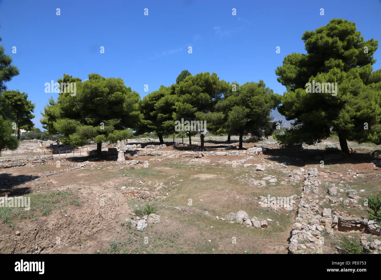 Greece, Isthmia, ancient city Stock Photo - Alamy