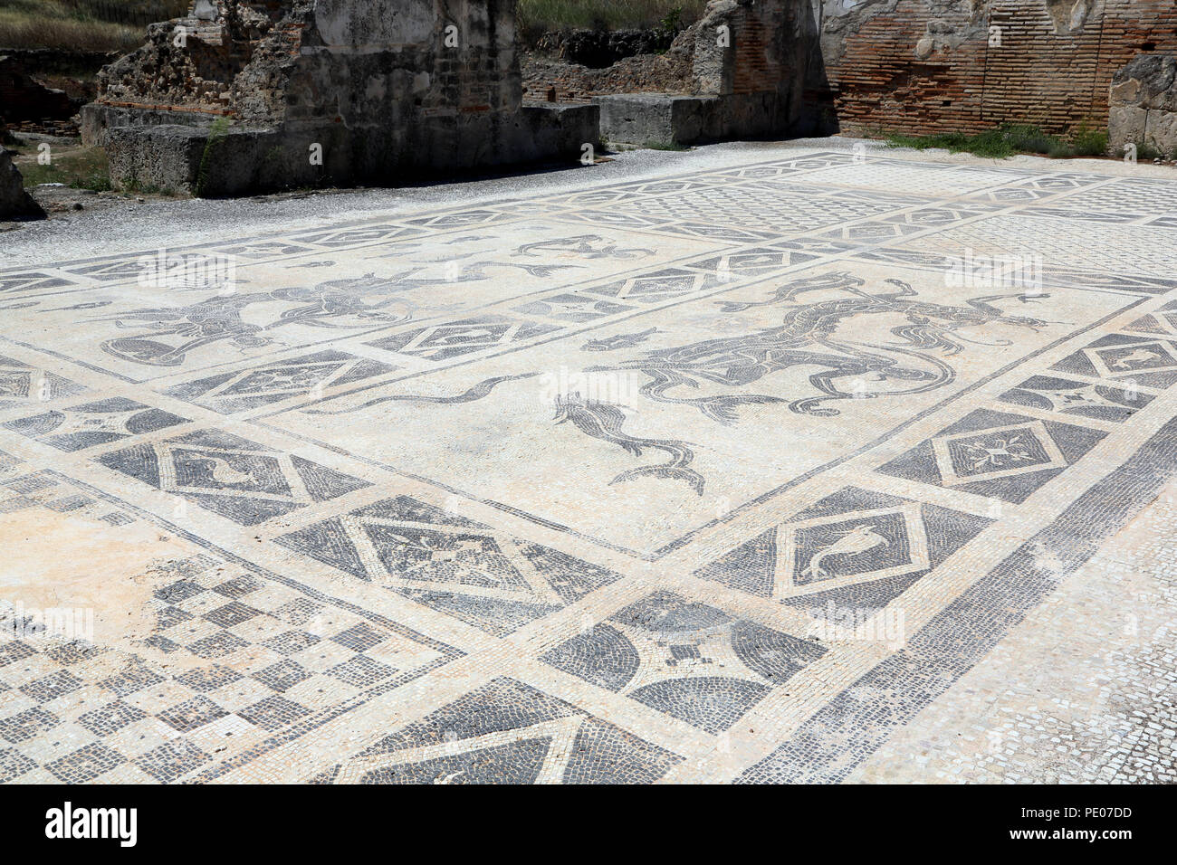 Greece, Isthmia, ancient city Stock Photo - Alamy