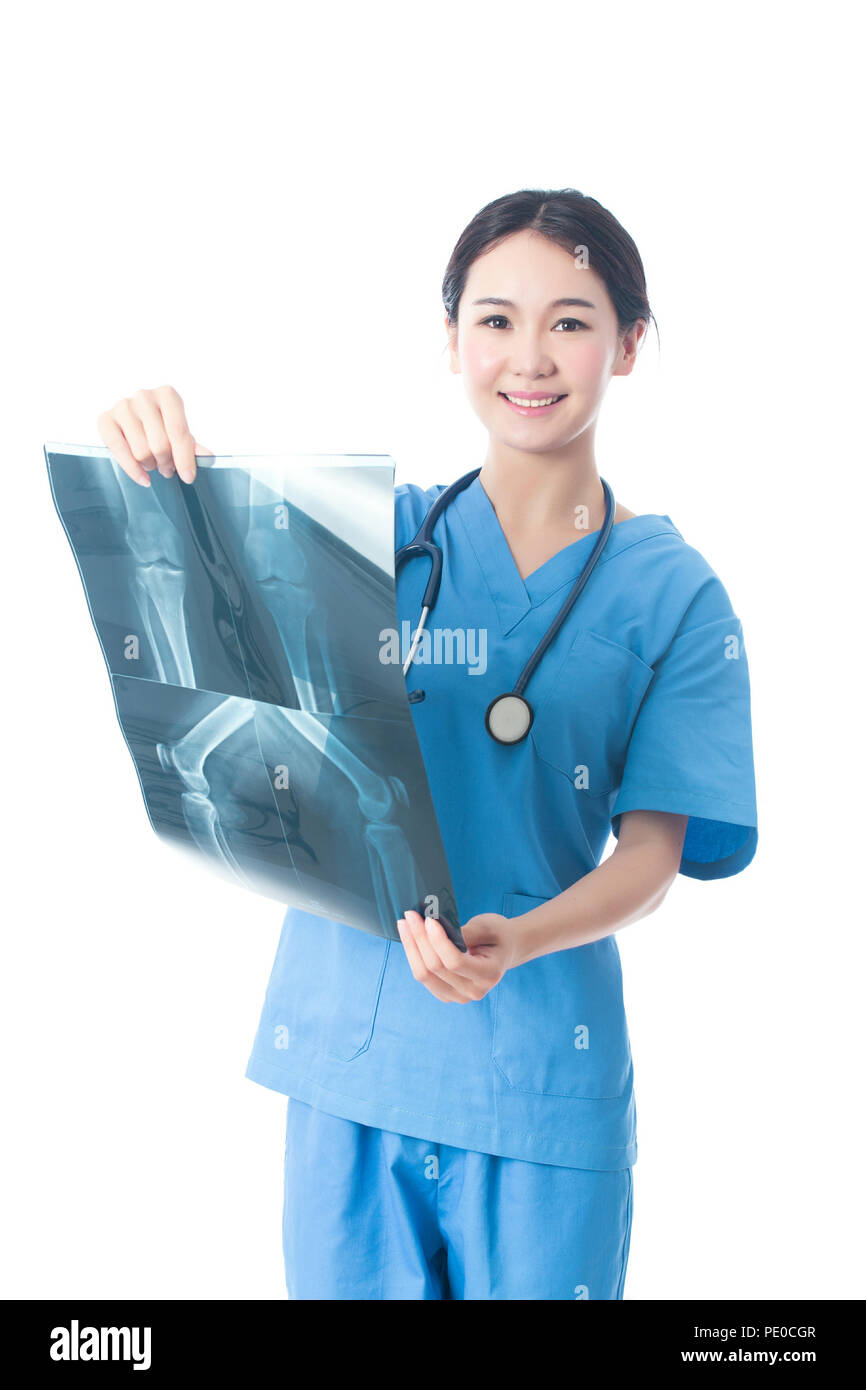 Doctor examining baby isolated on hi-res stock photography and images ...