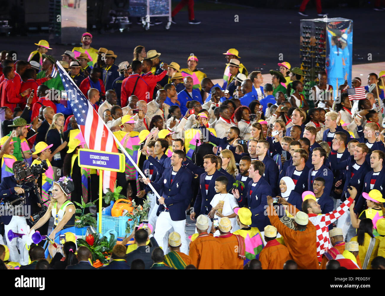 Olympic Flag Opening Ceremony High Resolution Stock Photography and ...