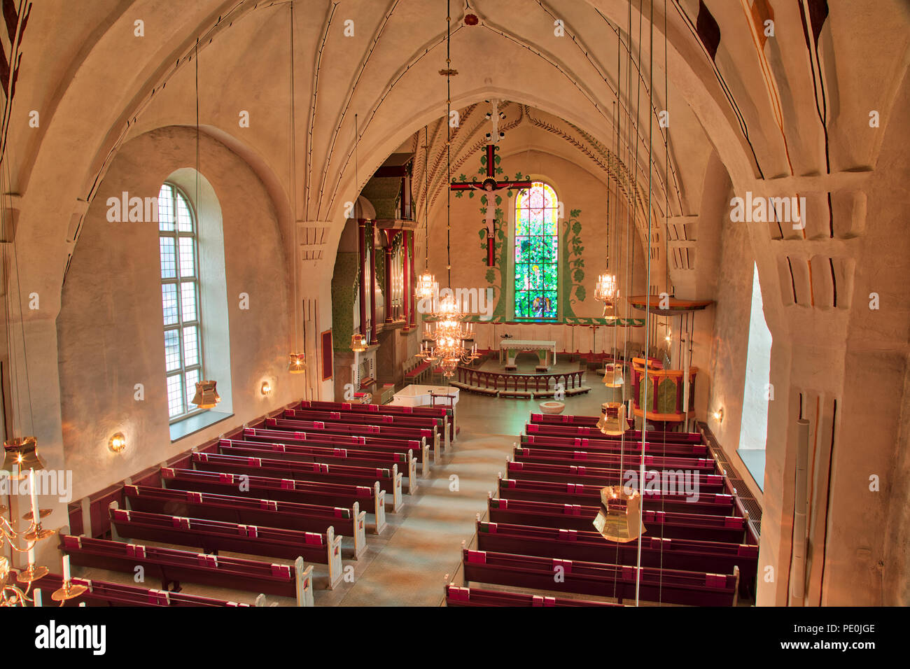 Rows of benches hi-res stock photography and images - Alamy