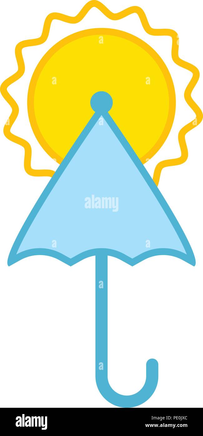 Isolated sunny weather icon Stock Vector Image & Art - Alamy