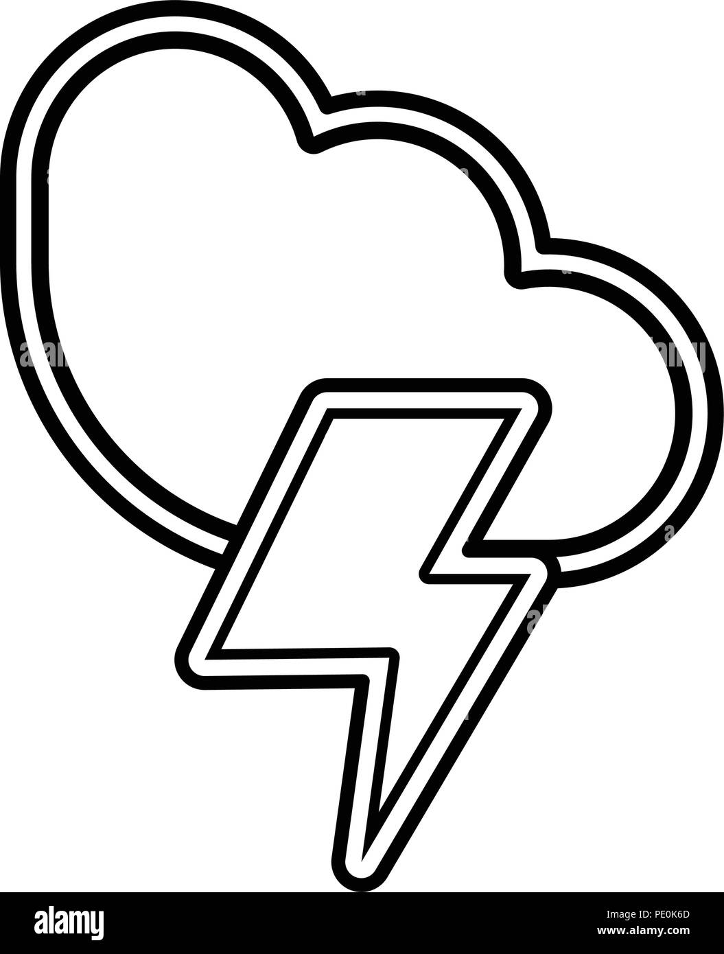 Isolated thunderstorm weather icon Stock Vector Image & Art - Alamy Isolated thunderstorm weather icon Stock Vector Image & Art - Alamy