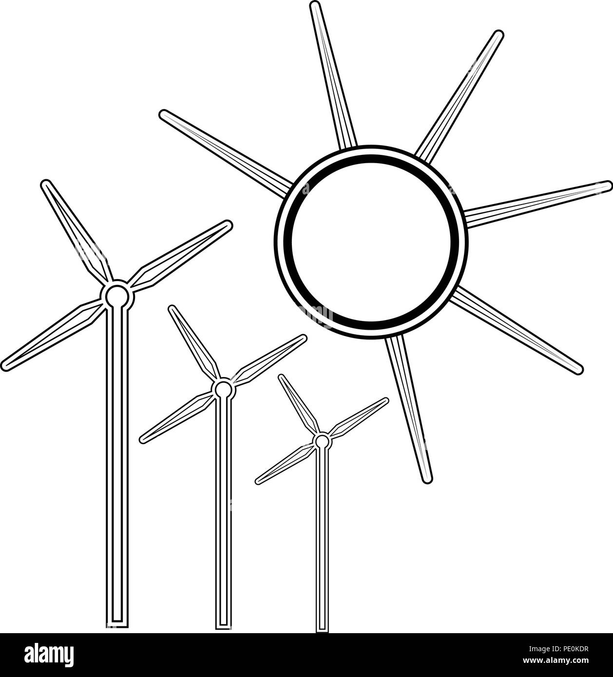 Isolated sunny weather icon Stock Vector Image & Art - Alamy