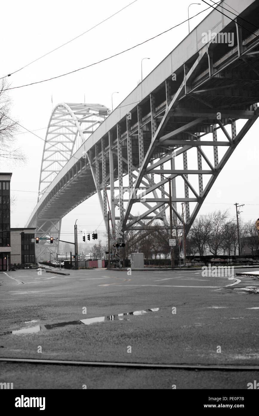 The large two-story famous arched automotive transportation Fremont ...