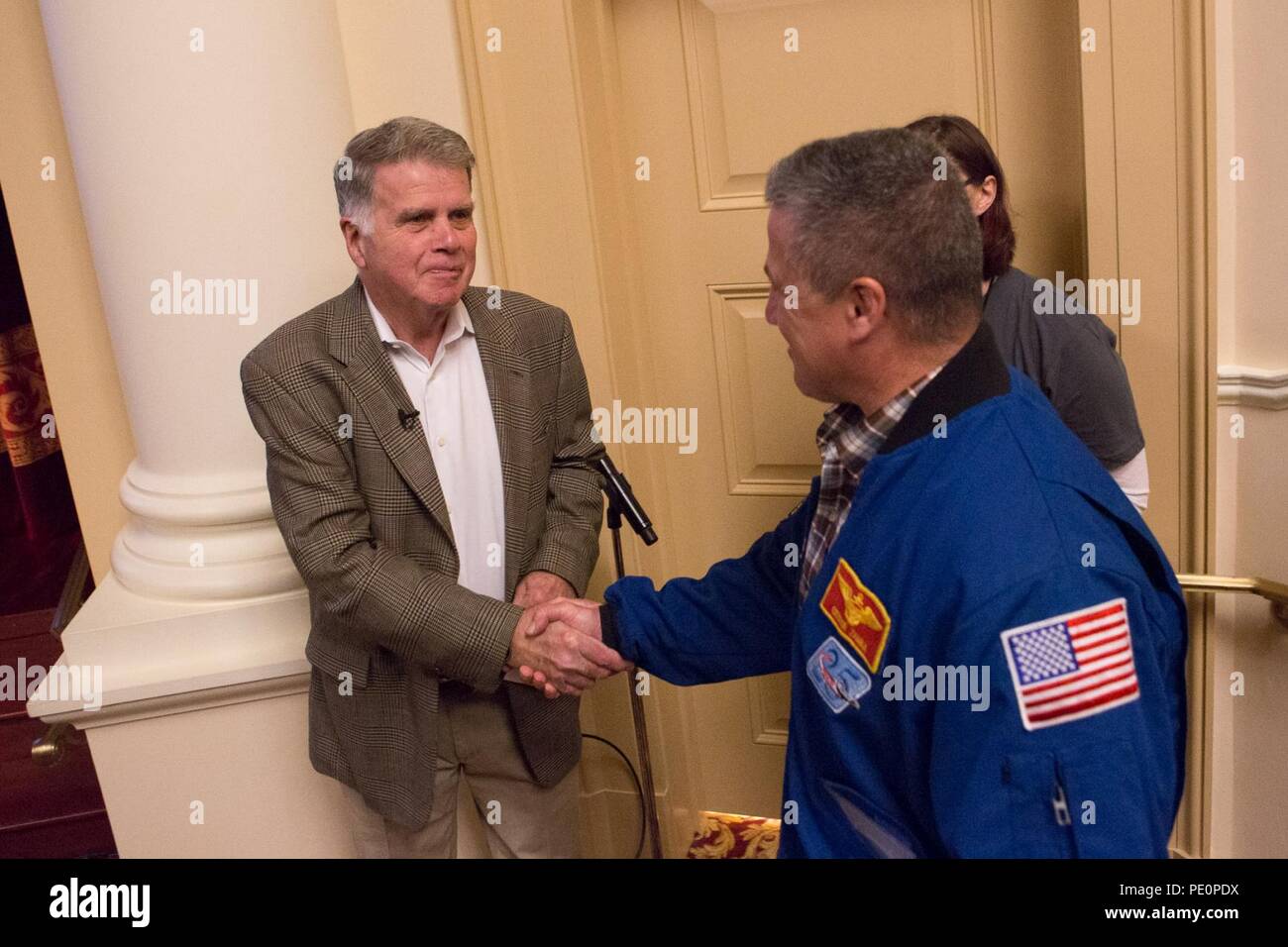During a recent space-themed sleepover at the National Archives in ...
