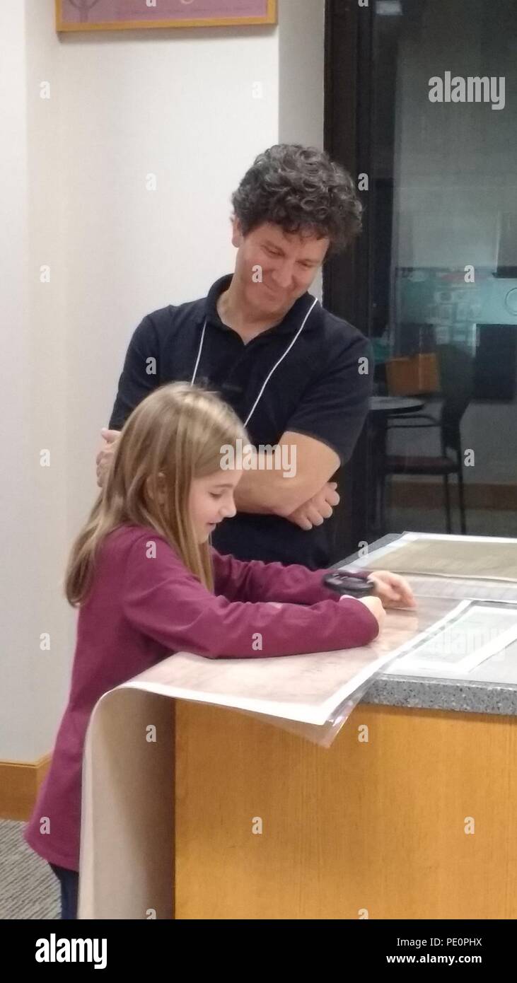 During a recent space-themed sleepover at the National Archives in ...