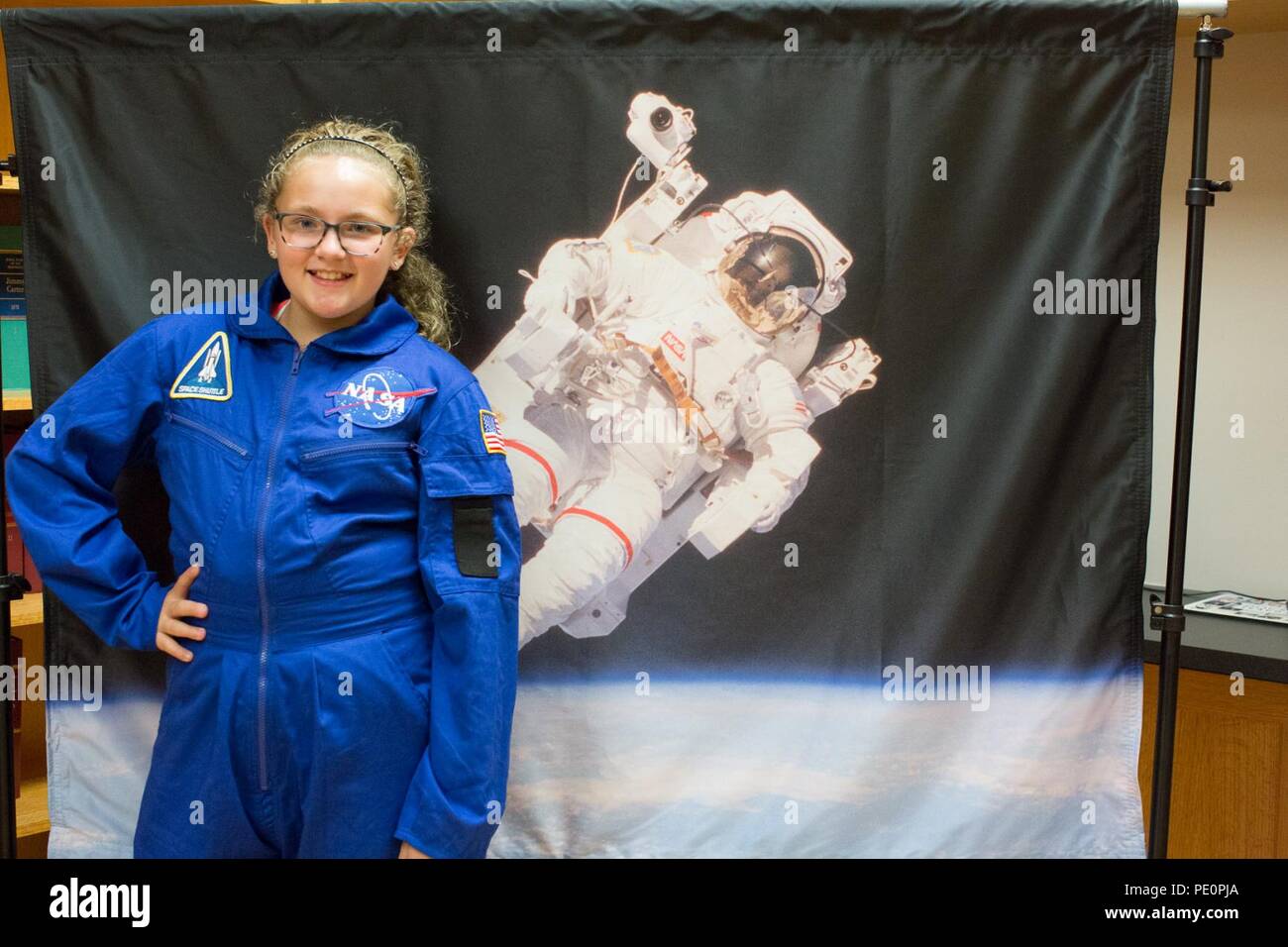 During a space-themed sleepover on October 14 - 15, 2017 at the ...
