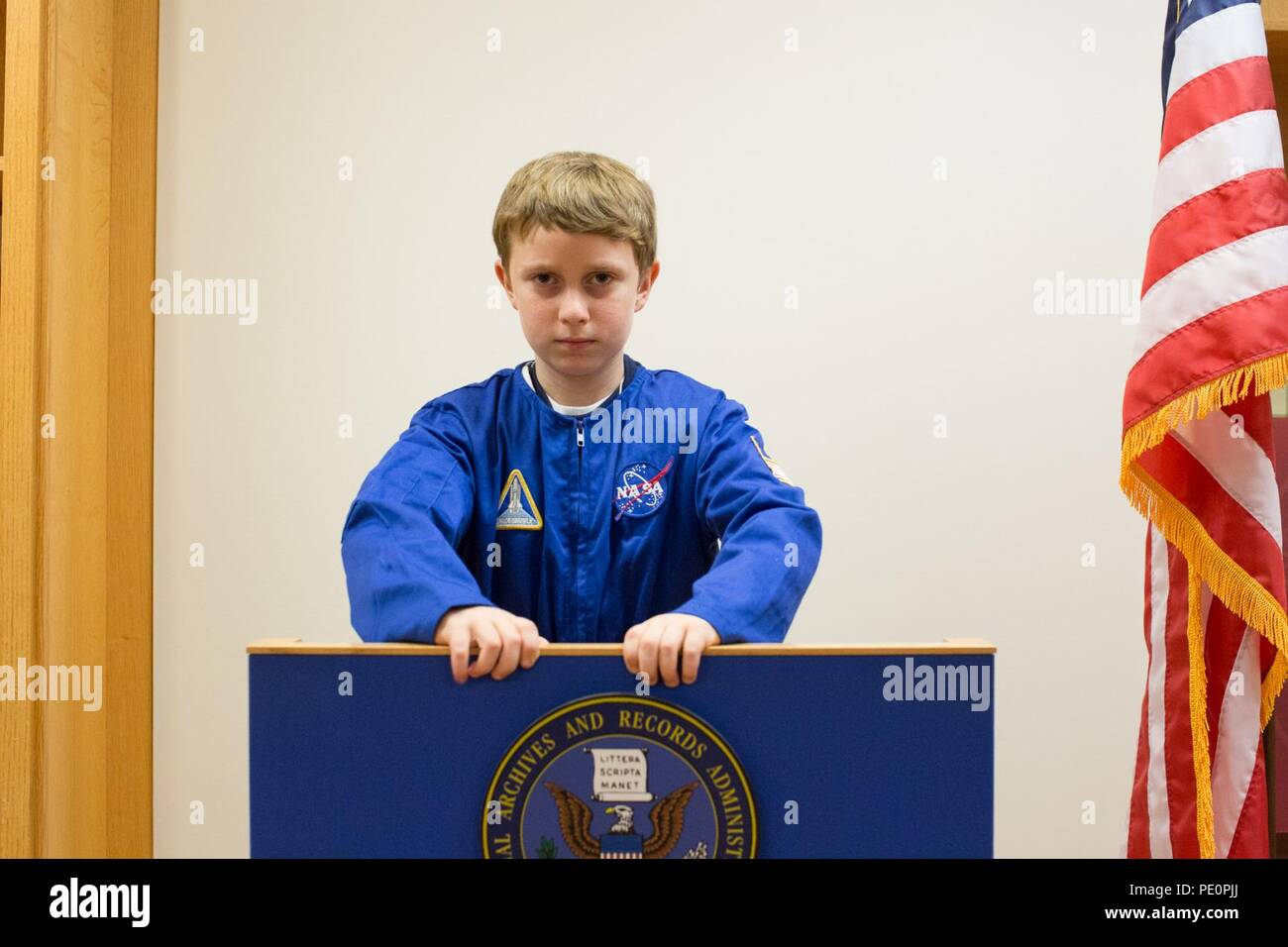 During a space-themed sleepover on October 14 - 15, 2017 at the ...