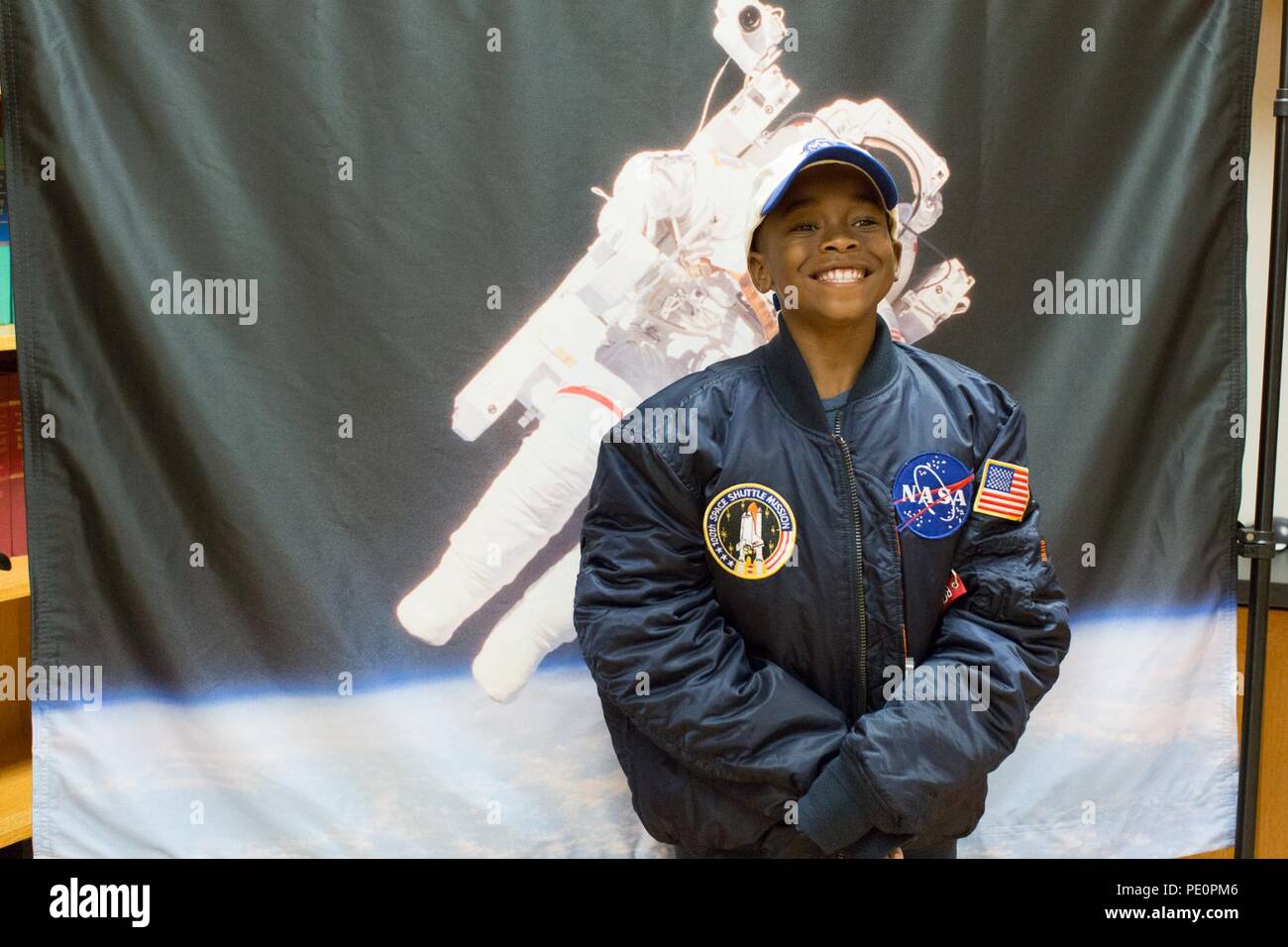 During a space-themed sleepover on October 14 - 15, 2017 at the ...
