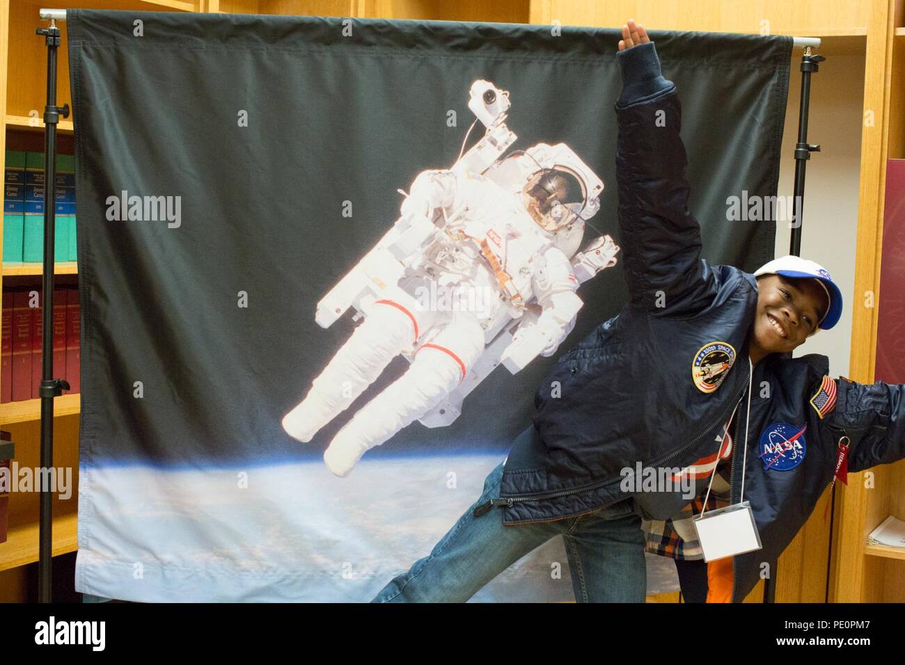 During a space-themed sleepover on October 14 - 15, 2017 at the ...