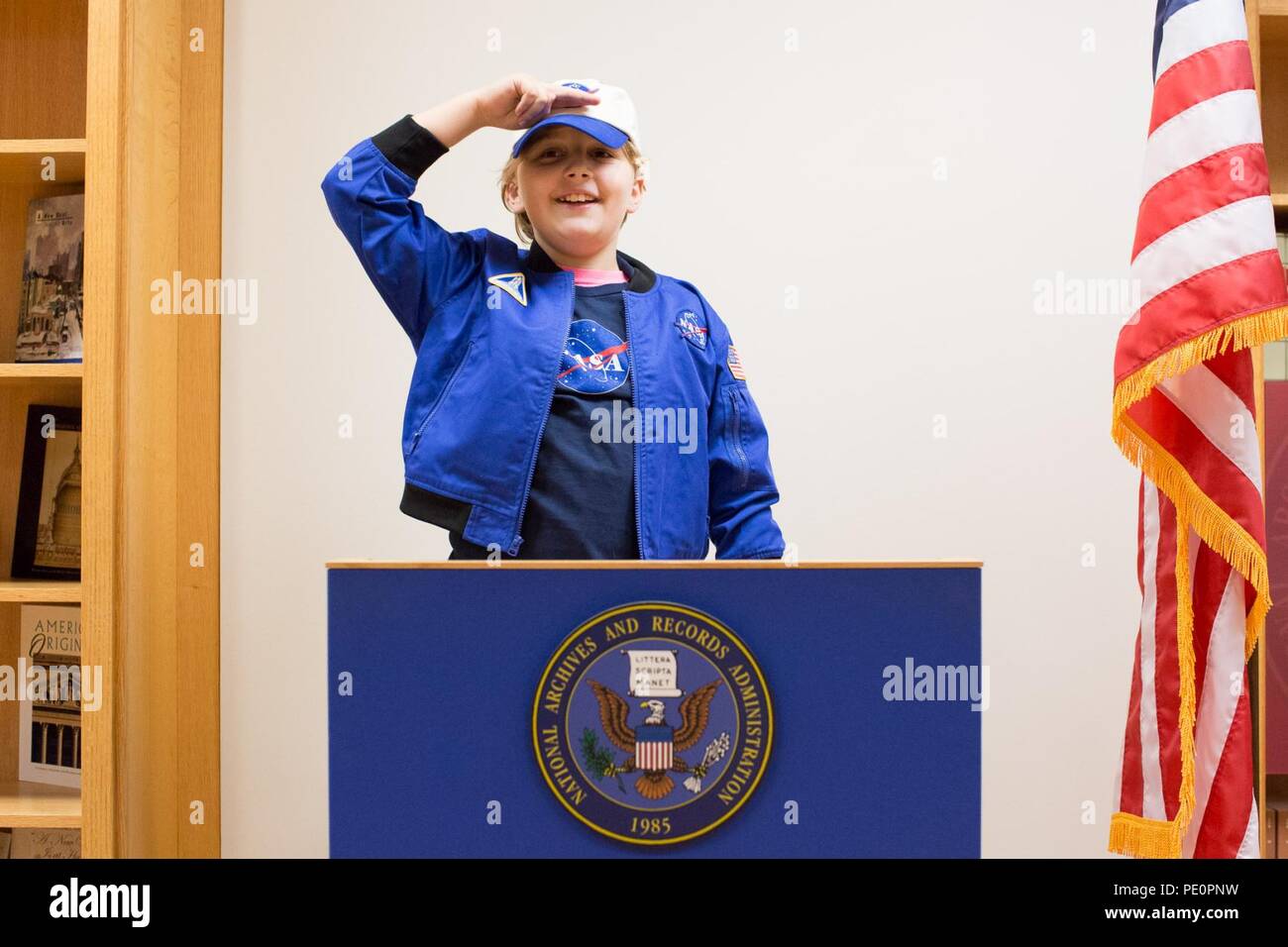 During a space-themed sleepover on October 14 - 15, 2017 at the ...