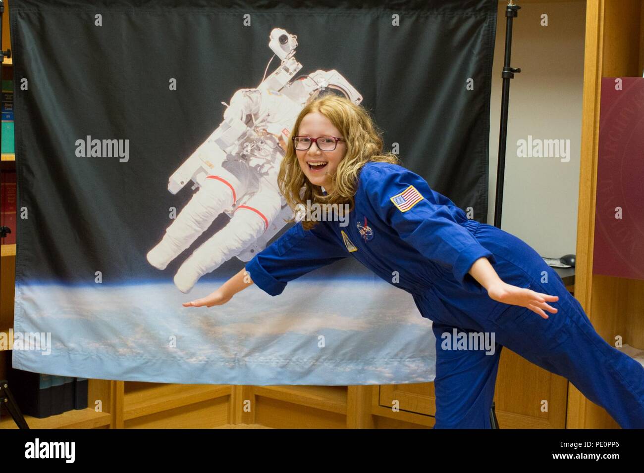 During a space-themed sleepover on October 14 - 15, 2017 at the ...