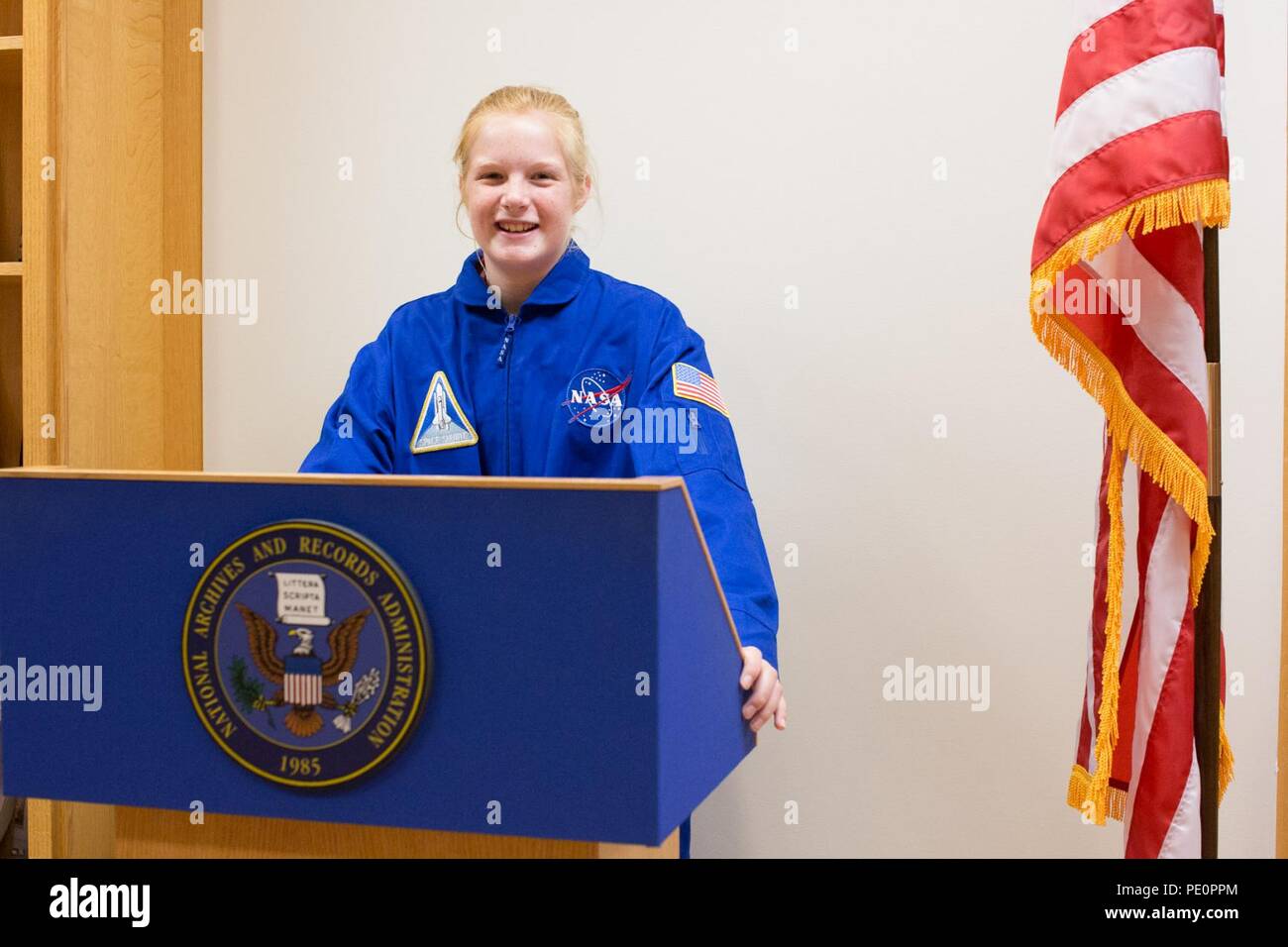 During a space-themed sleepover on October 14 - 15, 2017 at the ...