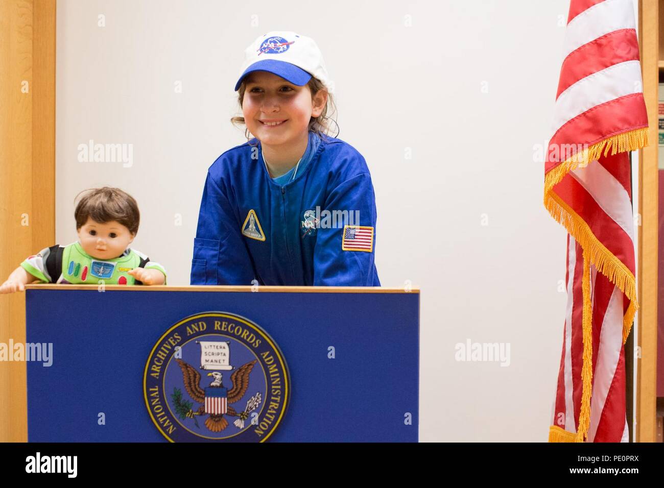 During a space-themed sleepover on October 14 - 15, 2017 at the ...