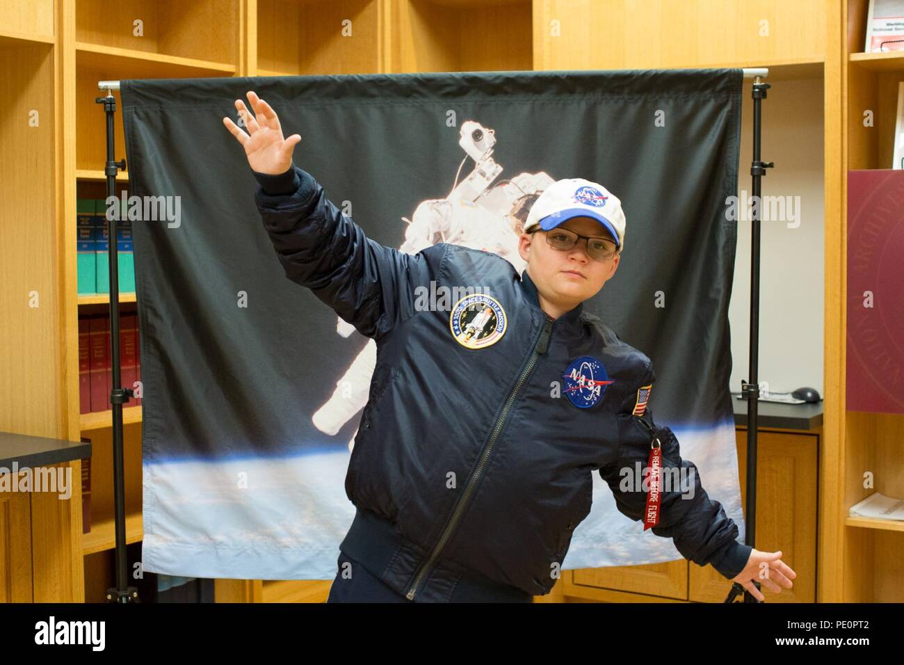 During a space-themed sleepover on October 14 - 15, 2017 at the ...