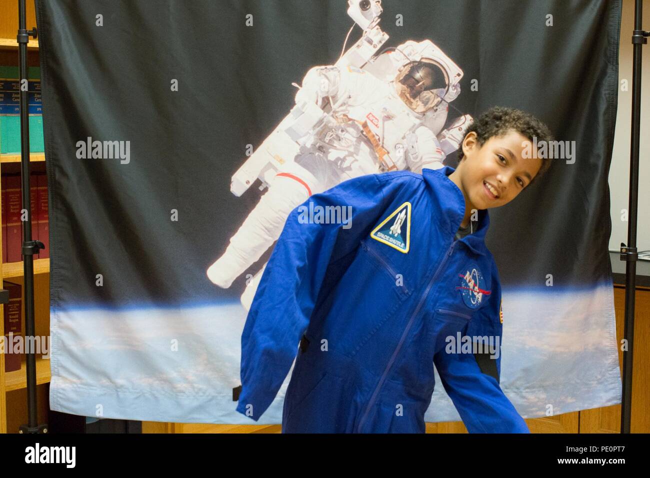 During a space-themed sleepover on October 14 - 15, 2017 at the ...