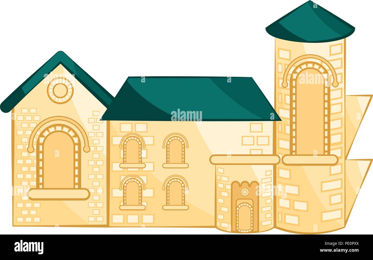 Isolated medieval building Stock Vector Image & Art - Alamy