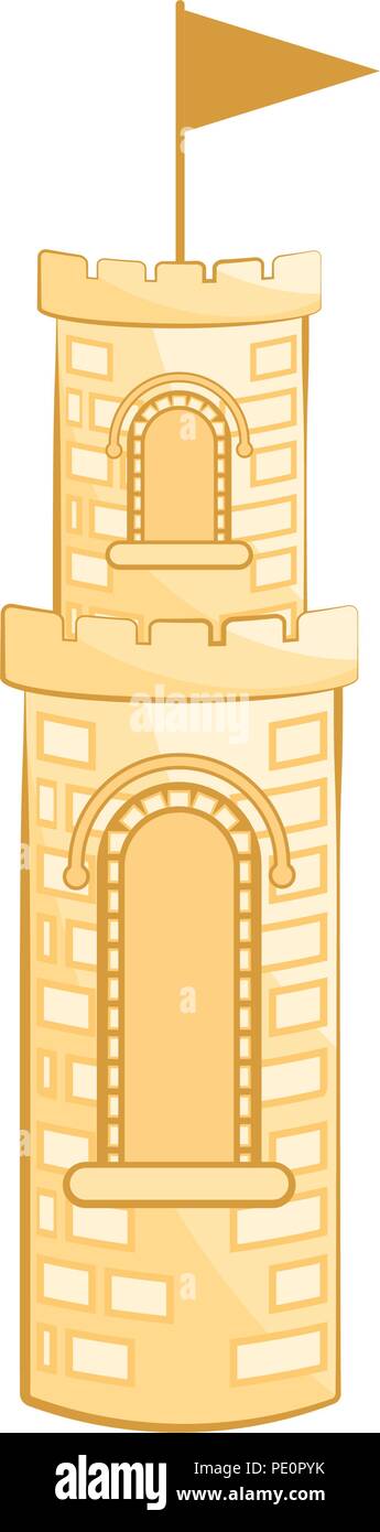 Isolated medieval tower building Stock Vector Image & Art - Alamy