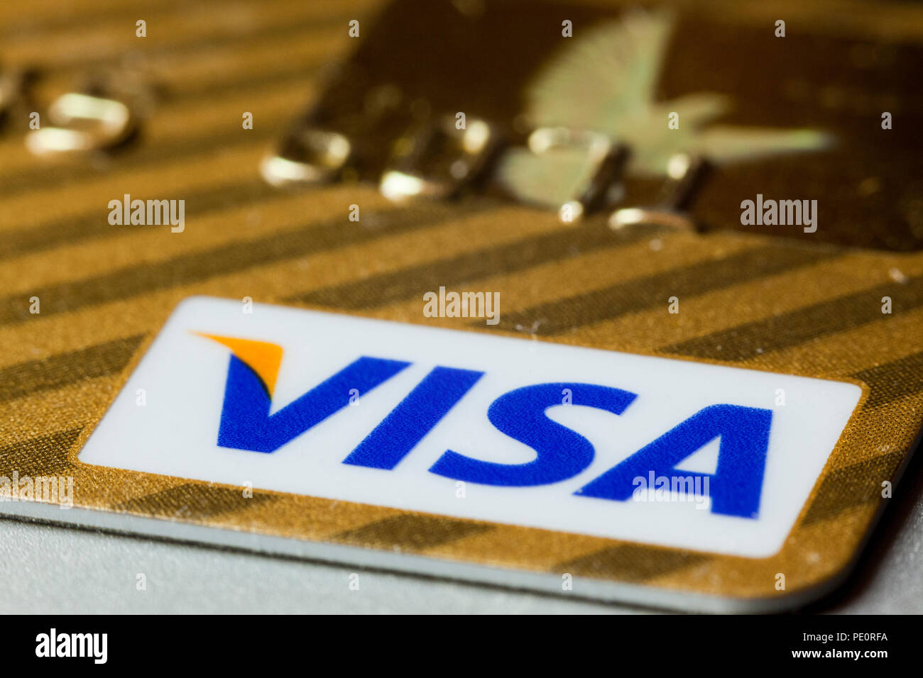 Visa credit card hi-res stock photography and images - Alamy