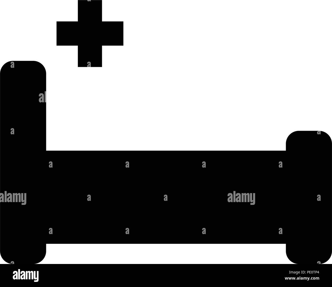 Isolated hospital bed icon Stock Vector Image & Art - Alamy