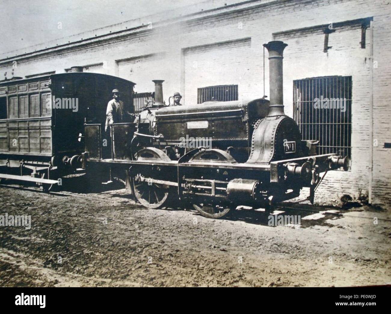 Archivo General de la Nación Argentina 1857 Buenos Aires, primer viaje ...