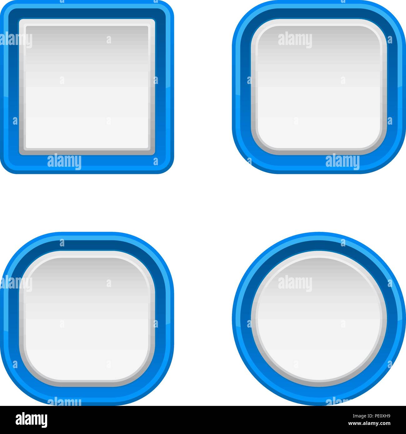 Frame blue Stock Vector Images - Alamy