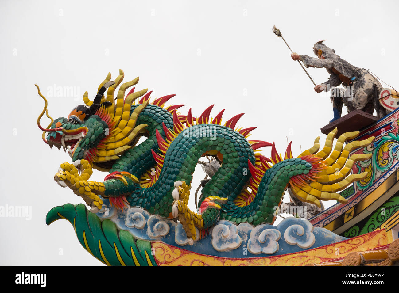 Oriental Dragon Statue
