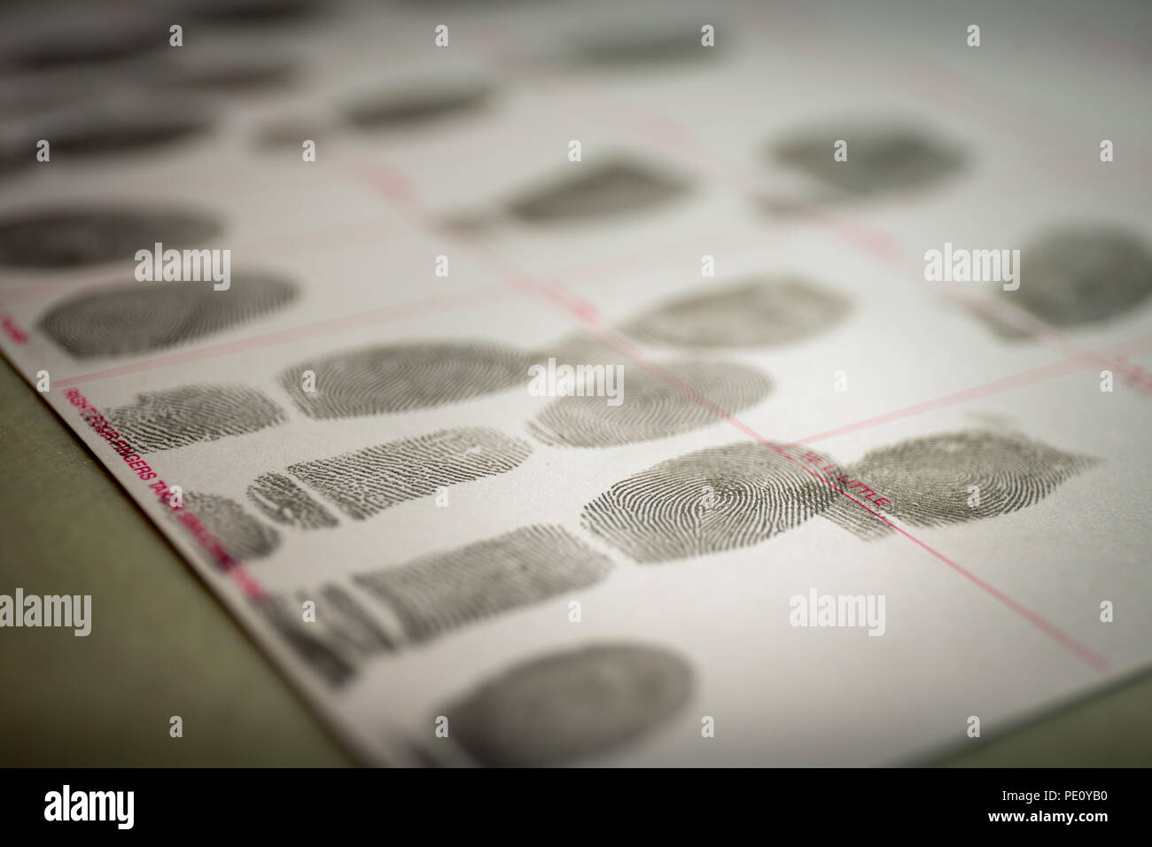 Latent fingerprints hi-res stock photography and images - Alamy