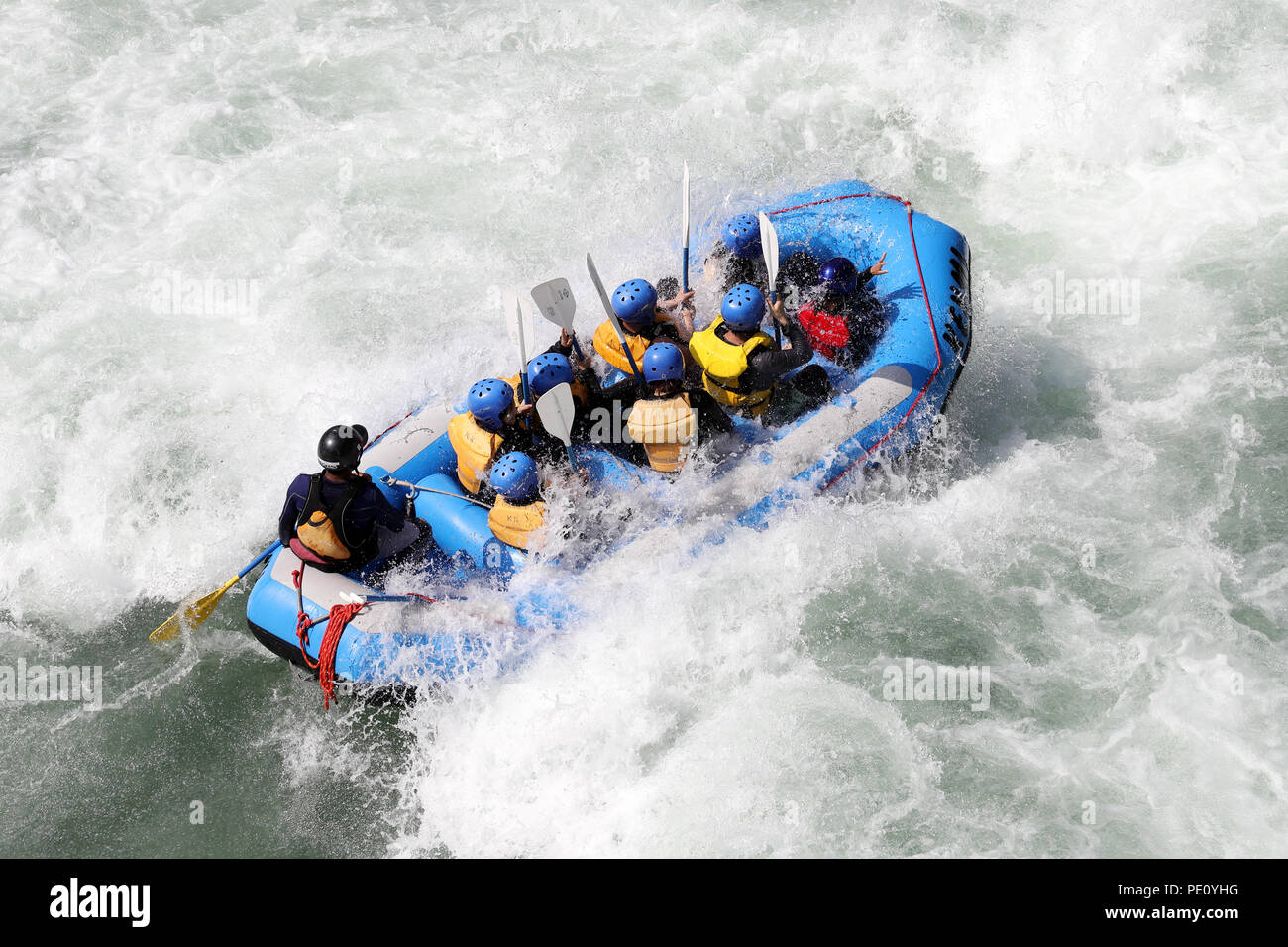 Rafting guide people hi-res stock photography and images - Alamy